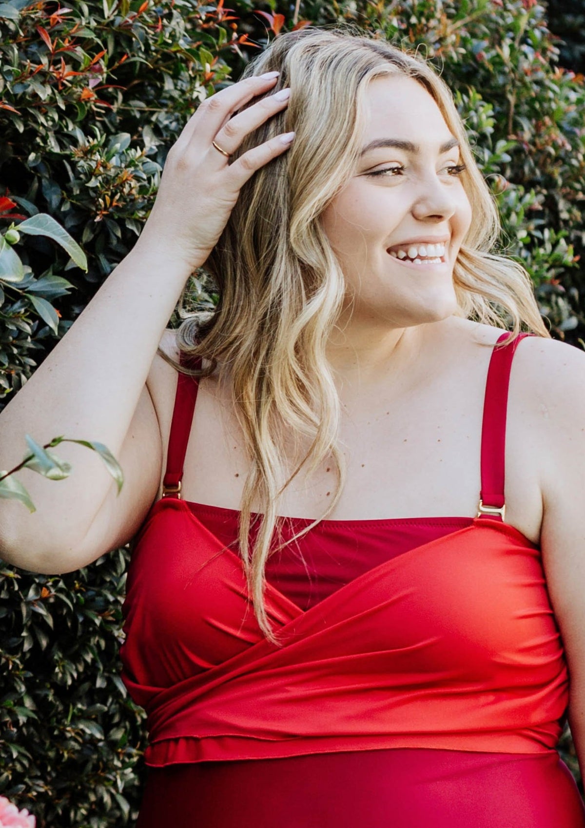 greta in bordeaux - REY SWIMWEAR